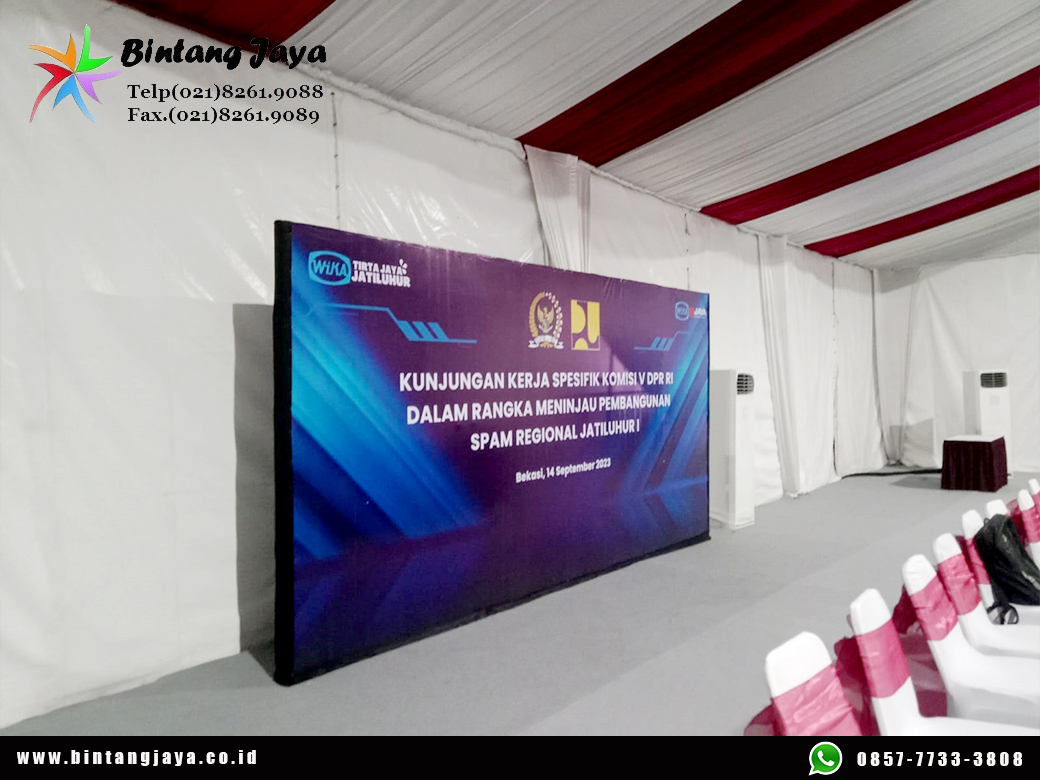 Jasa Sewa backdrop Event Jabodetabek